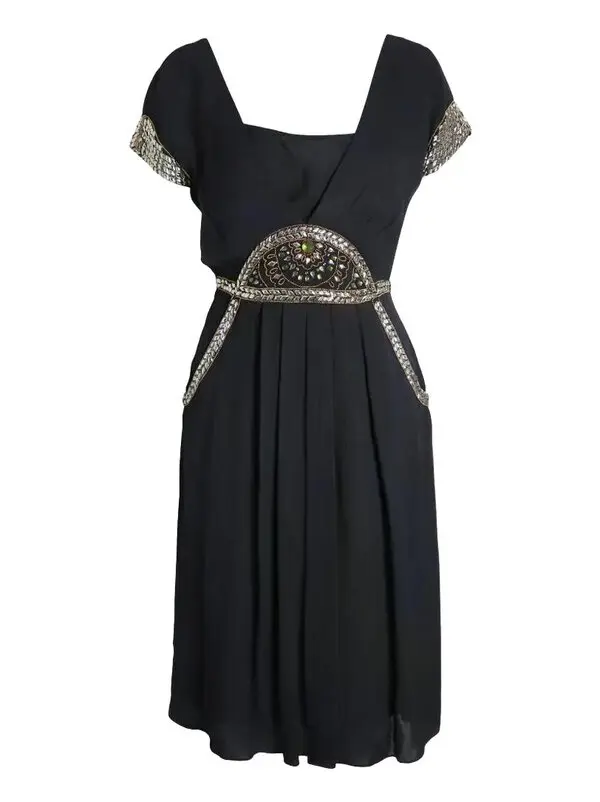TEMPERLEY LONDON Embellished Dress - Black