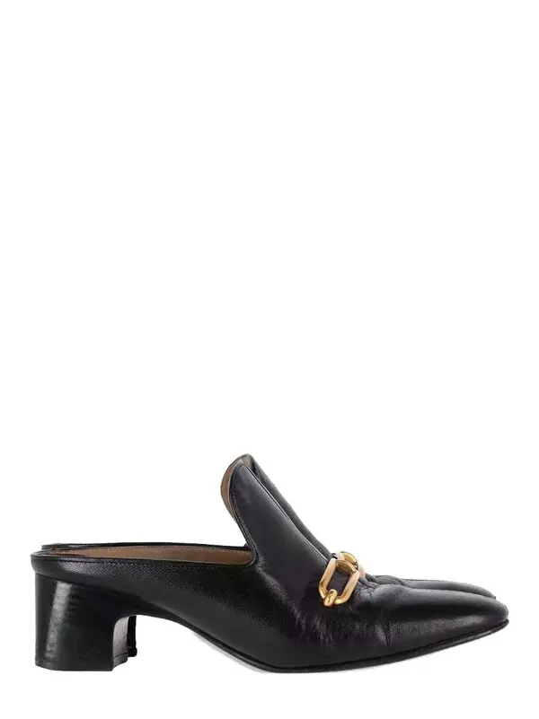 Hermès Diane Buckle-detail Mules - Black