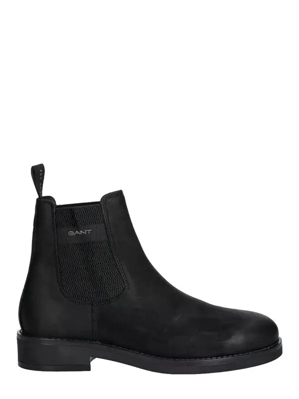 Gant Logo-detail Chelsea Boots - Black