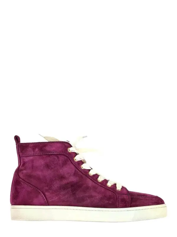 CHRISTIAN LOUBOUTIN Rantus High-top Sneakers - Purple