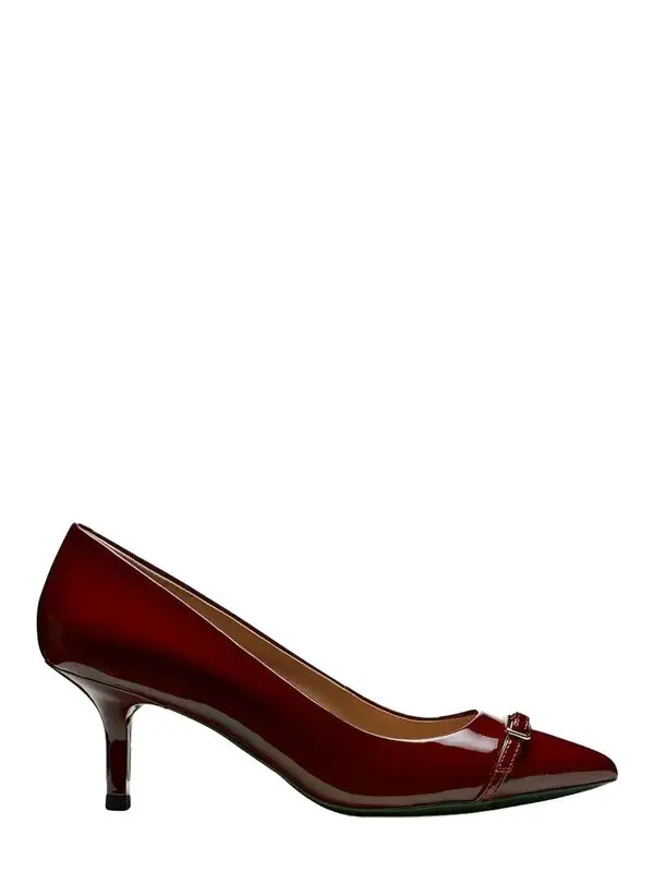 Geox Kleopy Buckle-detail Pumps - Red