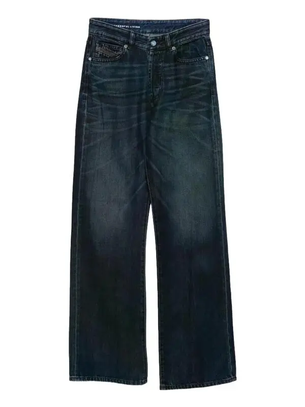 DIESEL® Button Fastening Jeans - Blue