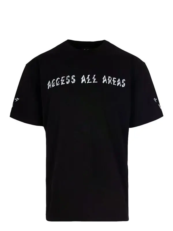 44 LABEL GROUP Print T-shirt - Black