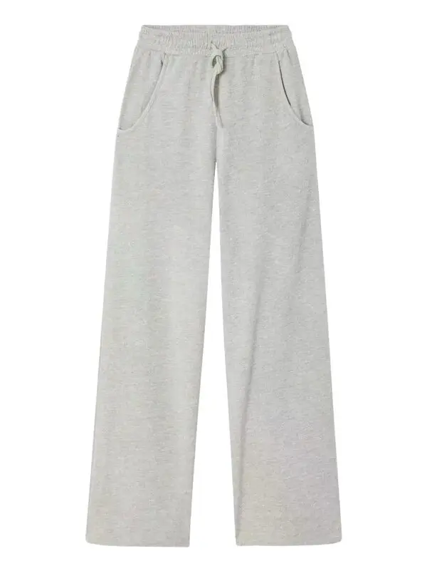American Vintage Zofbay Print-patch Track Pants - Grey
