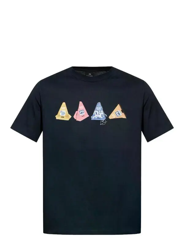Paul Smith Printed T-shirt - Blue