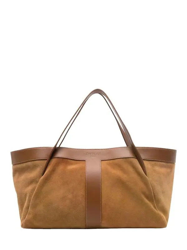 TWINSET Panelled Tote Bag - Brown