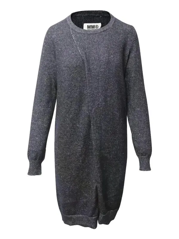 Maison Martin Margiela Wool Sweater Dress - Grey