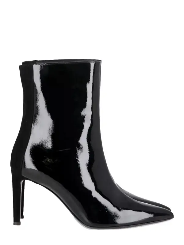 GIUSEPPE ZANOTTI Pointed-toe Ankle Boots - Black