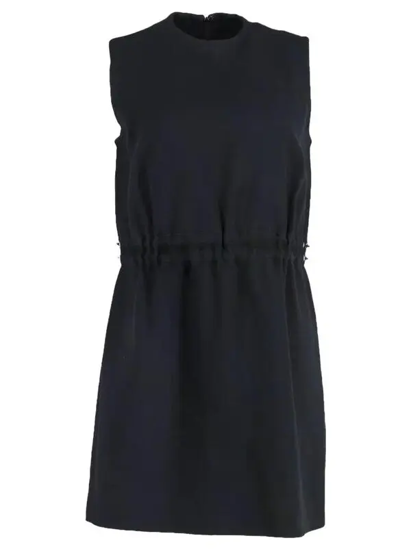 Victoria Beckham Elasticated Mini Dress - Blue