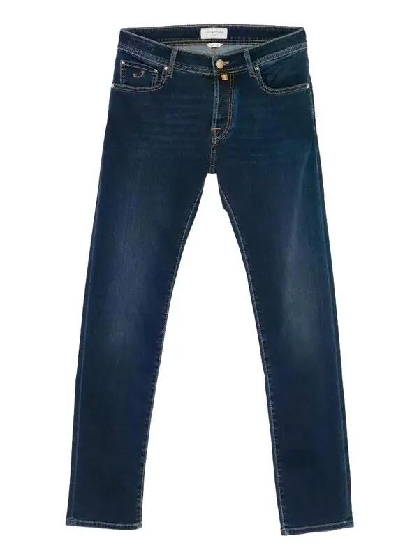 Jacob Cohen Belt-loop Pocket Jeans - Blue