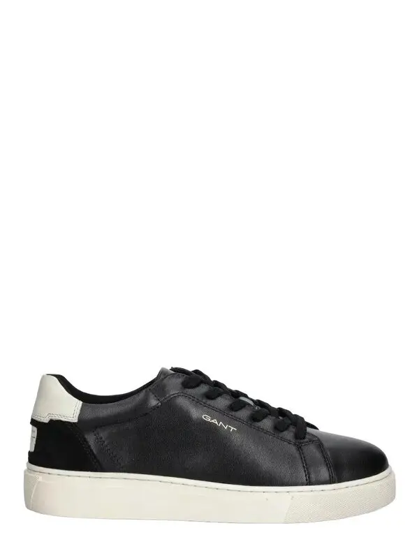Gant Lace-up Panelled Sneakers - Black