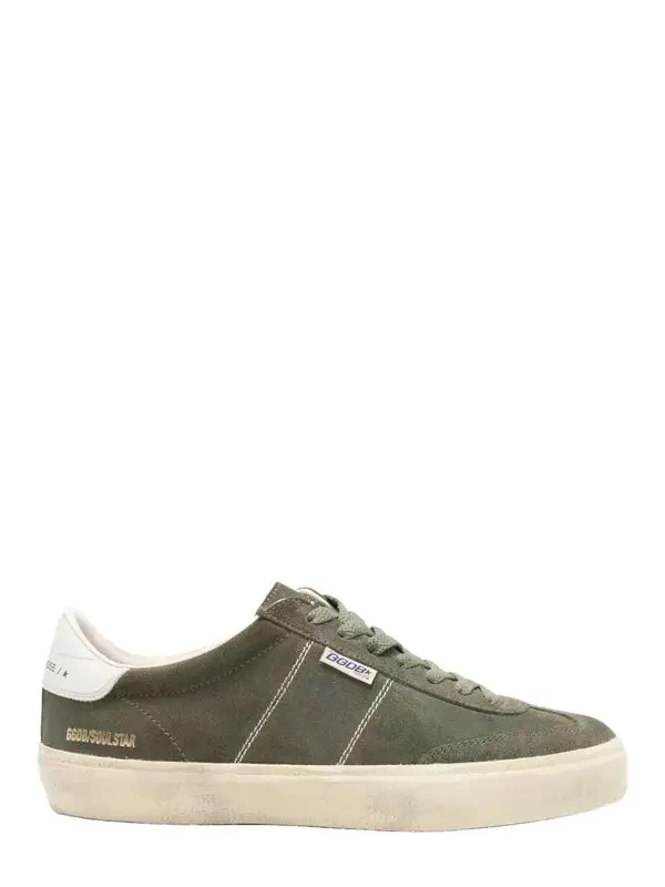 Golden Goose Soul Star Contrasting-trim Sneakers - Green