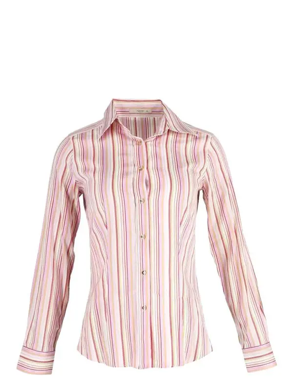 Etro Striped Long-sleeve Shirt - Pink