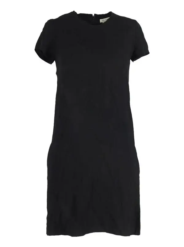 ISABEL MARANT VINTAGE Raw-cut T-shirt Dress - Black