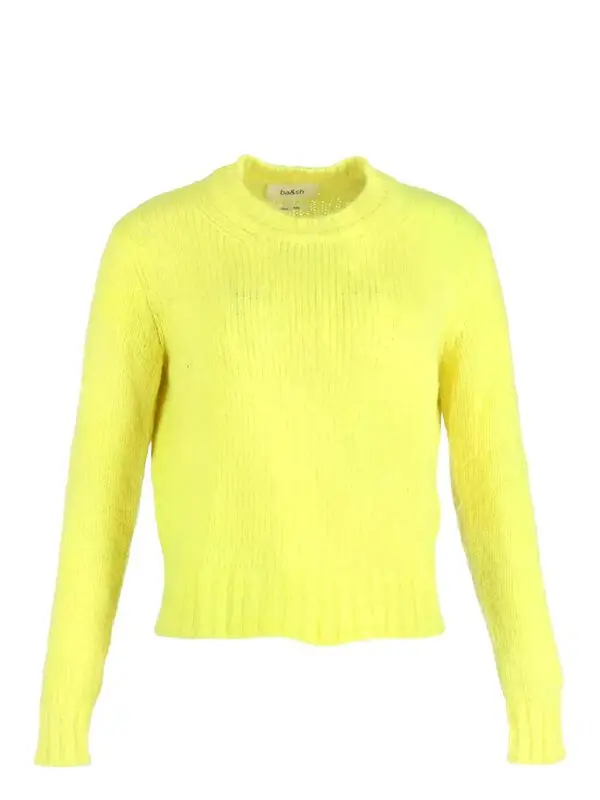 Ba&sh Crew-neck Sweater - Yellow