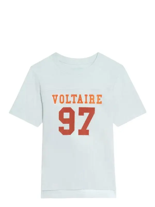 Zadig&Voltaire Appliqué T-shirt - Blue