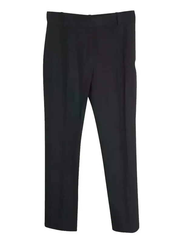 JOSEPH Zoran Gabardine Stretch Trousers - Black