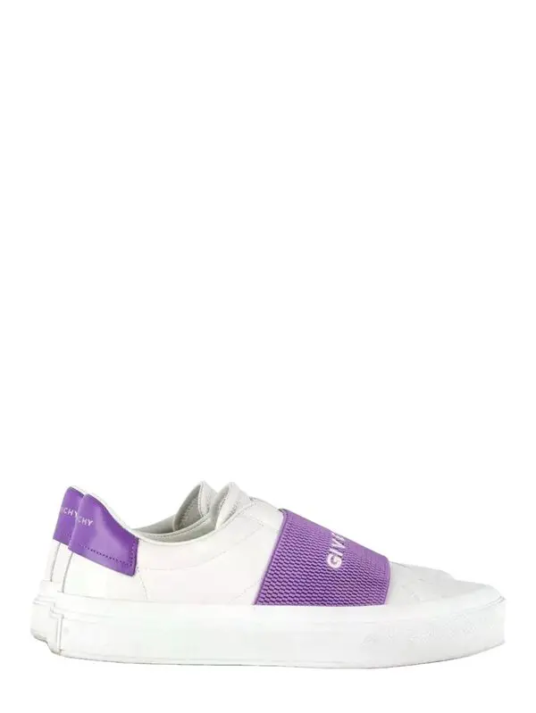 Givenchy City Sport Leather Sneakers - White