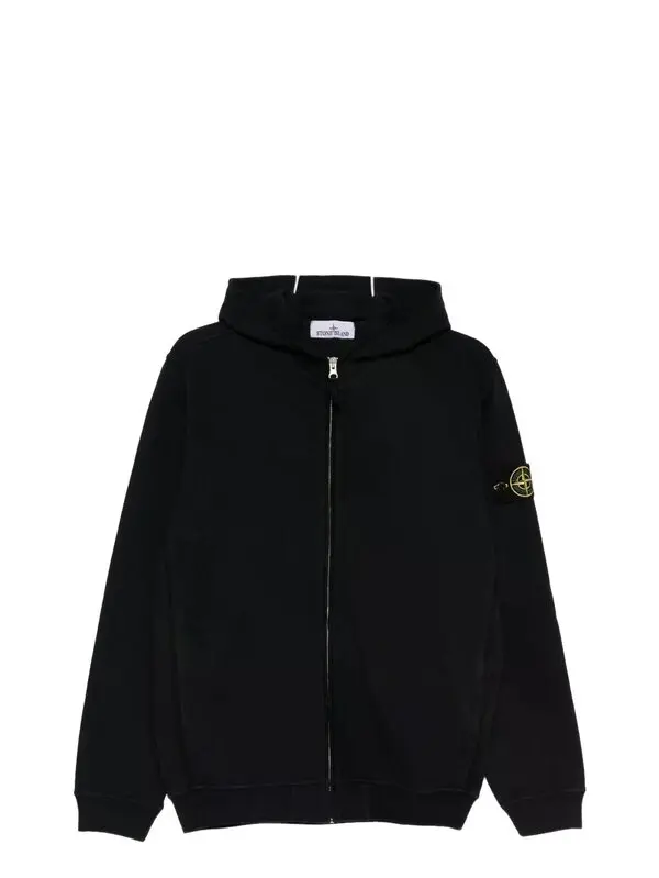 Stone Island Zip-fastening Hoodie - Blue