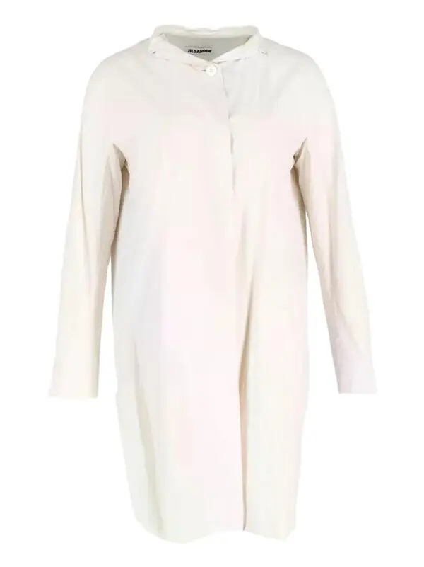 JIL SANDER Collared Dress - Neutrals