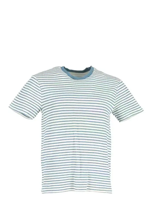 Mr P. Striped Short Sleeve T-shirt - White