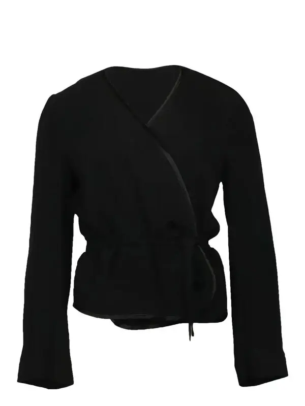Ba&sh Wrap Top - Black