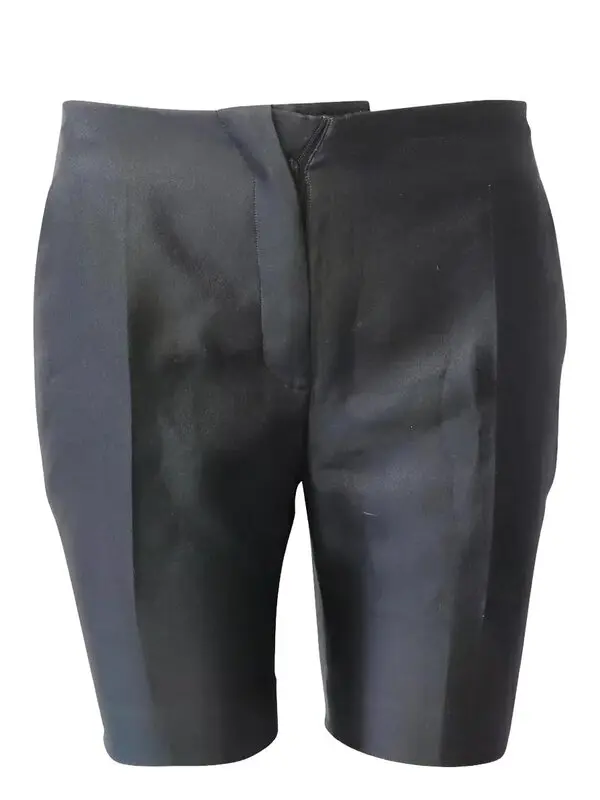 Prada Tapered Tailored Shorts - Black