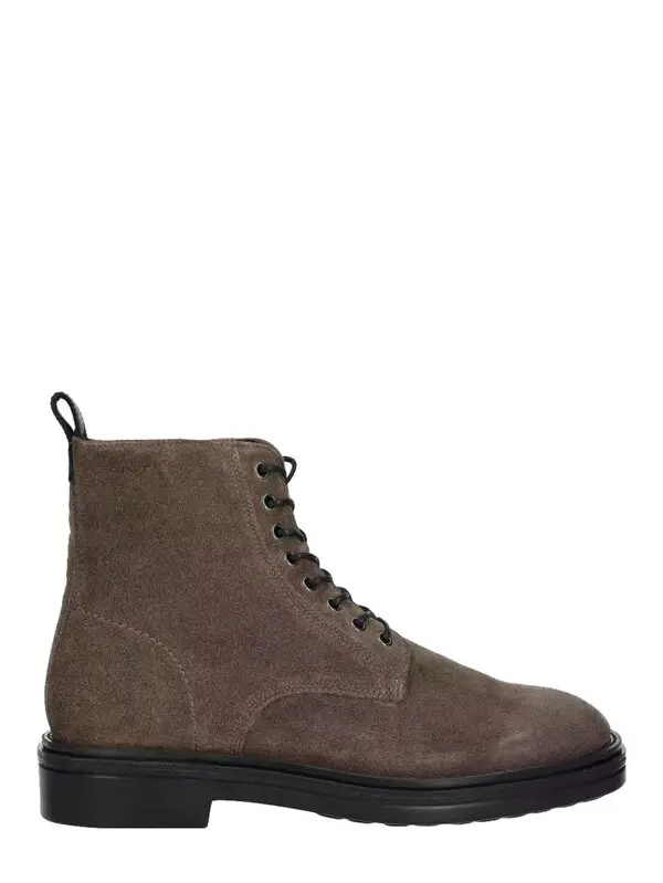 Gant Boggar Lace-up Zip Boots - Brown