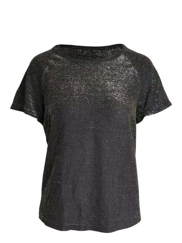 A.p.c. Sparkly Short-sleeve T-shirt - Black