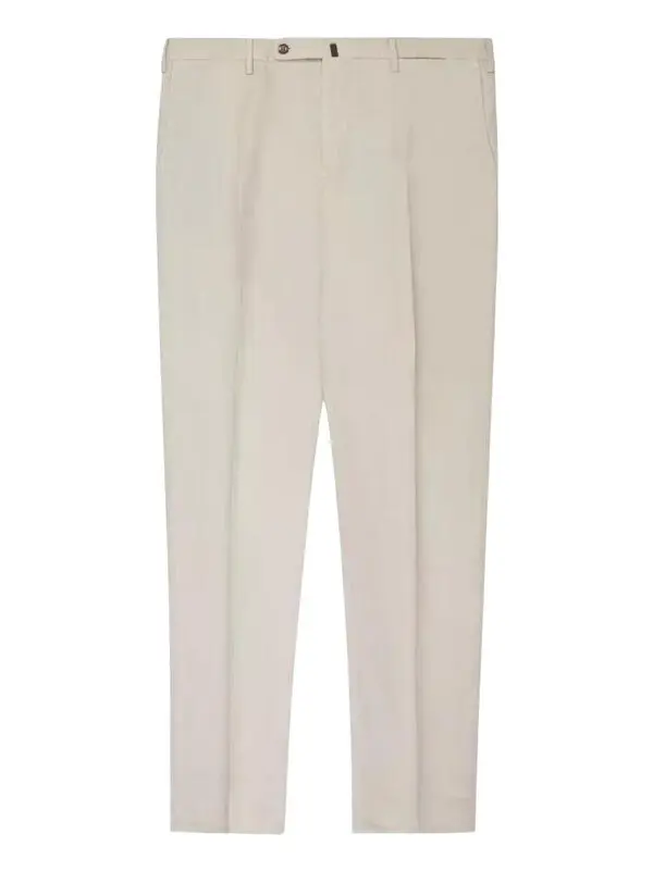 Incotex Chinolino Pleated Trousers - Neutrals