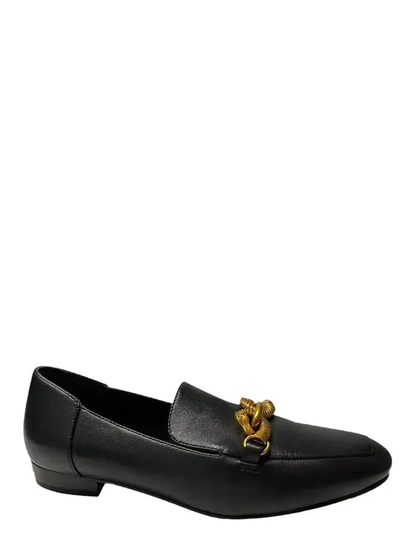 Tory Burch Jessa Leather Loafers - Black