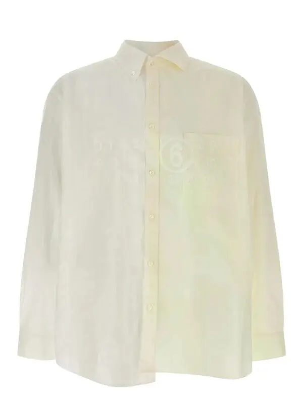 MAISON MARGIELA Panelled Shirt - Neutrals