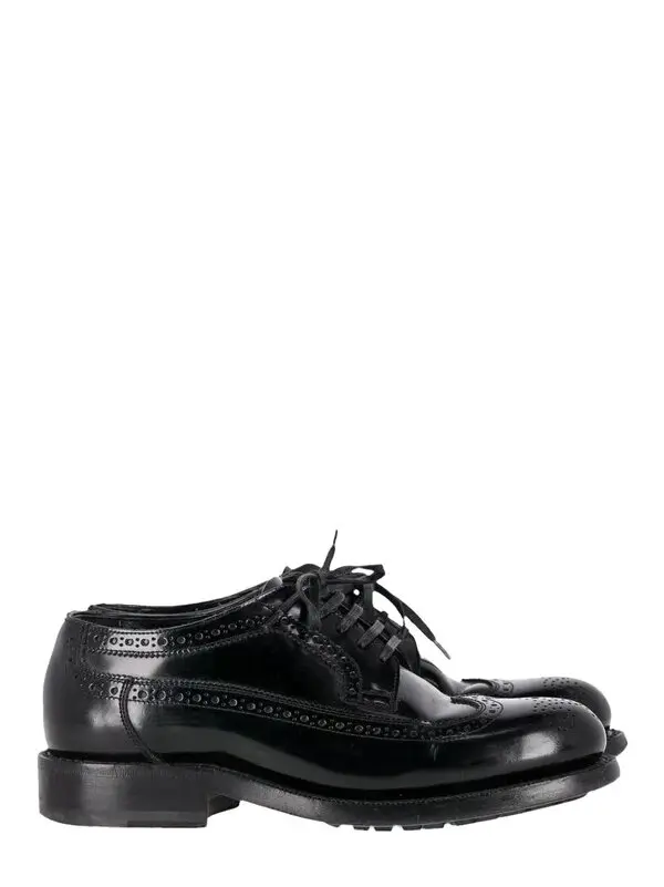 Celine Academy Lace-up Brogues - Black