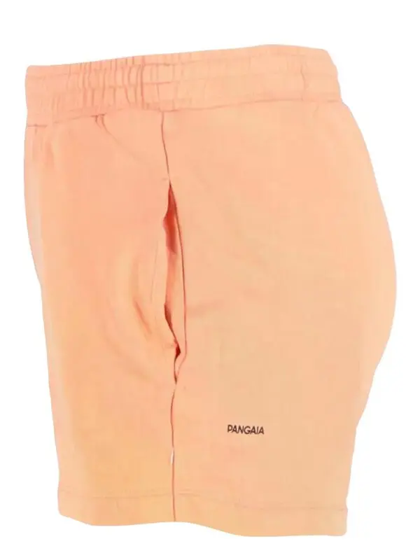 PANGAIA Logo Detail Shorts - Orange