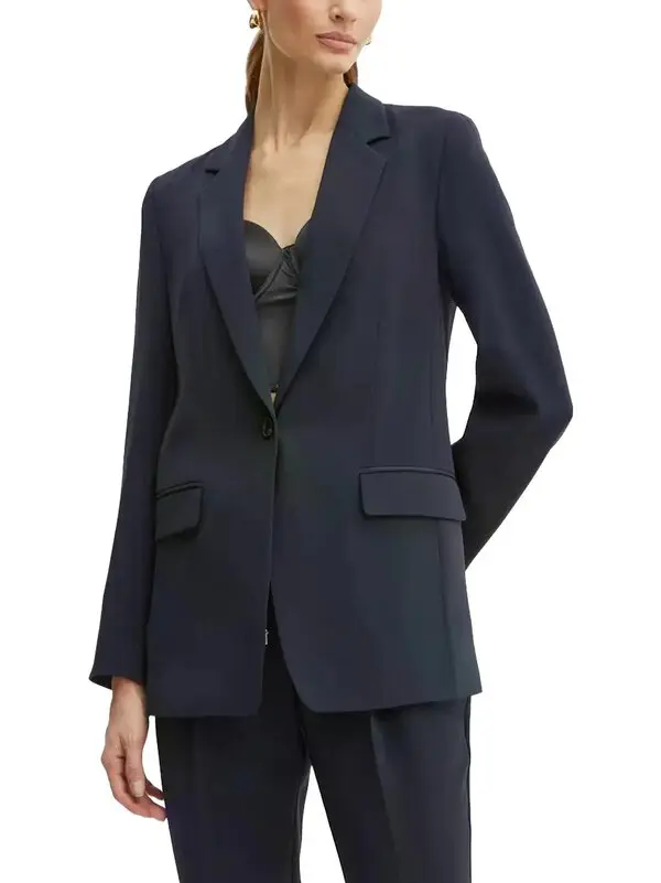 BOSS Button Pocket Blazer - Blue