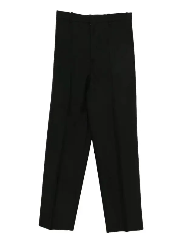 JIL SANDER Belt-loop Trousers - Black