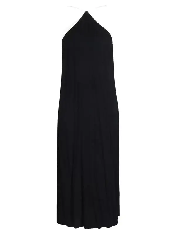 REFORMATION Damaris Halterneck Midi Dress - Black