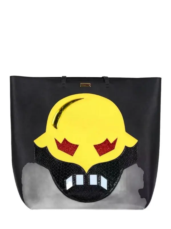 Stella McCartney Superhero-embellishment Tote - Black