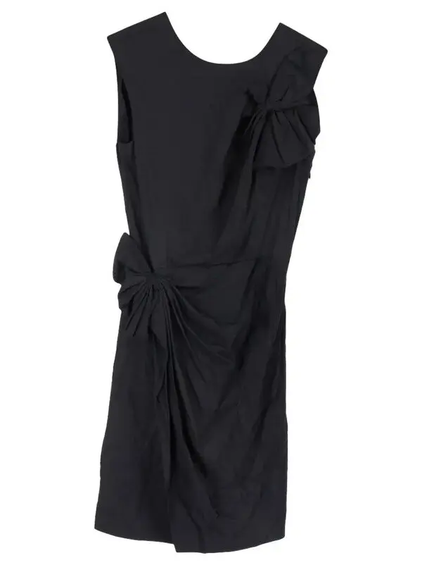 Diane Von Furstenberg Agata Ruffled Sleeveless Dress - Black