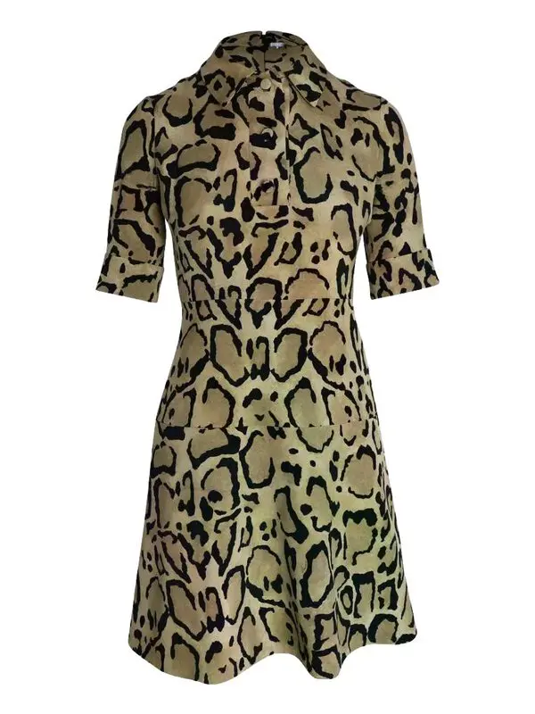 Gucci Printed Shirtdress - Neutrals