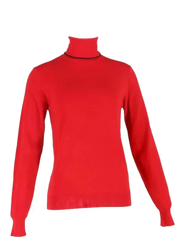 Dior Turtleneck Wool Sweater - Red