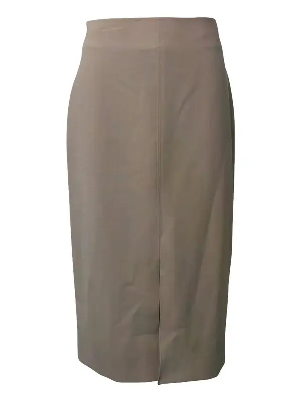 Co Front-split Pencil Skirt - Neutrals