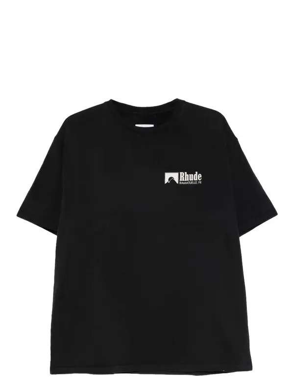 Rhude Racing Graphic T-shirt - Black