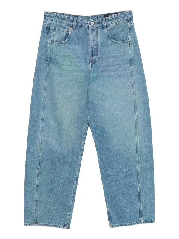 Jacquemus Cotton Five-pocket Jeans - Blue