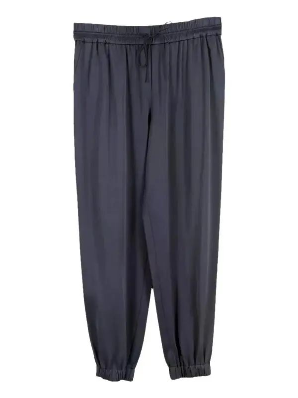 JASON WU Drawstring Silk Trousers - Grey