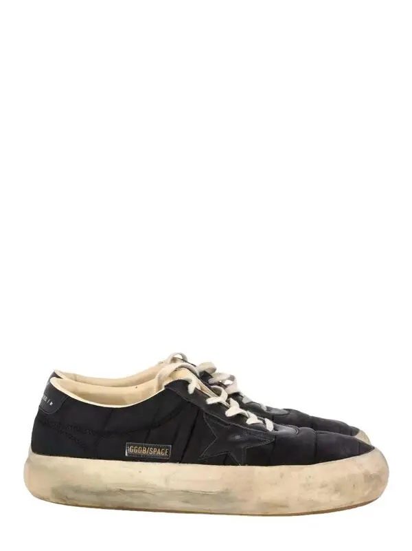 Golden Goose Star Nylon Sneakers - Black