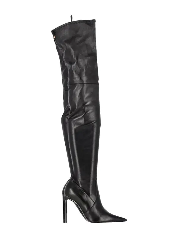 TOM FORD Leather Over-the-knee Boots - Black