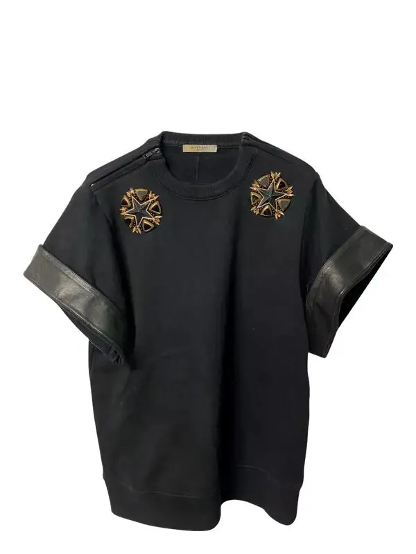 Givenchy Star-embellished T-shirt - Black