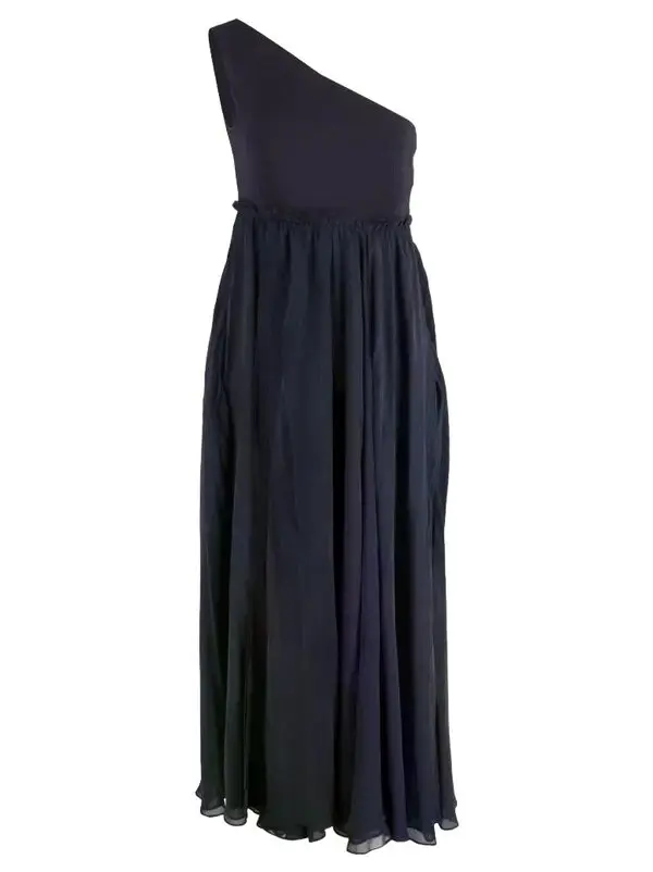 Pierre Balmain One-shoulder Maxi Dress - Blue
