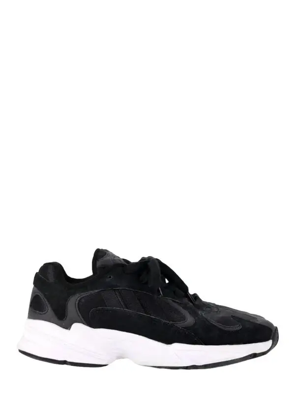 Adidas Yung-1 Suede Trainers - Black